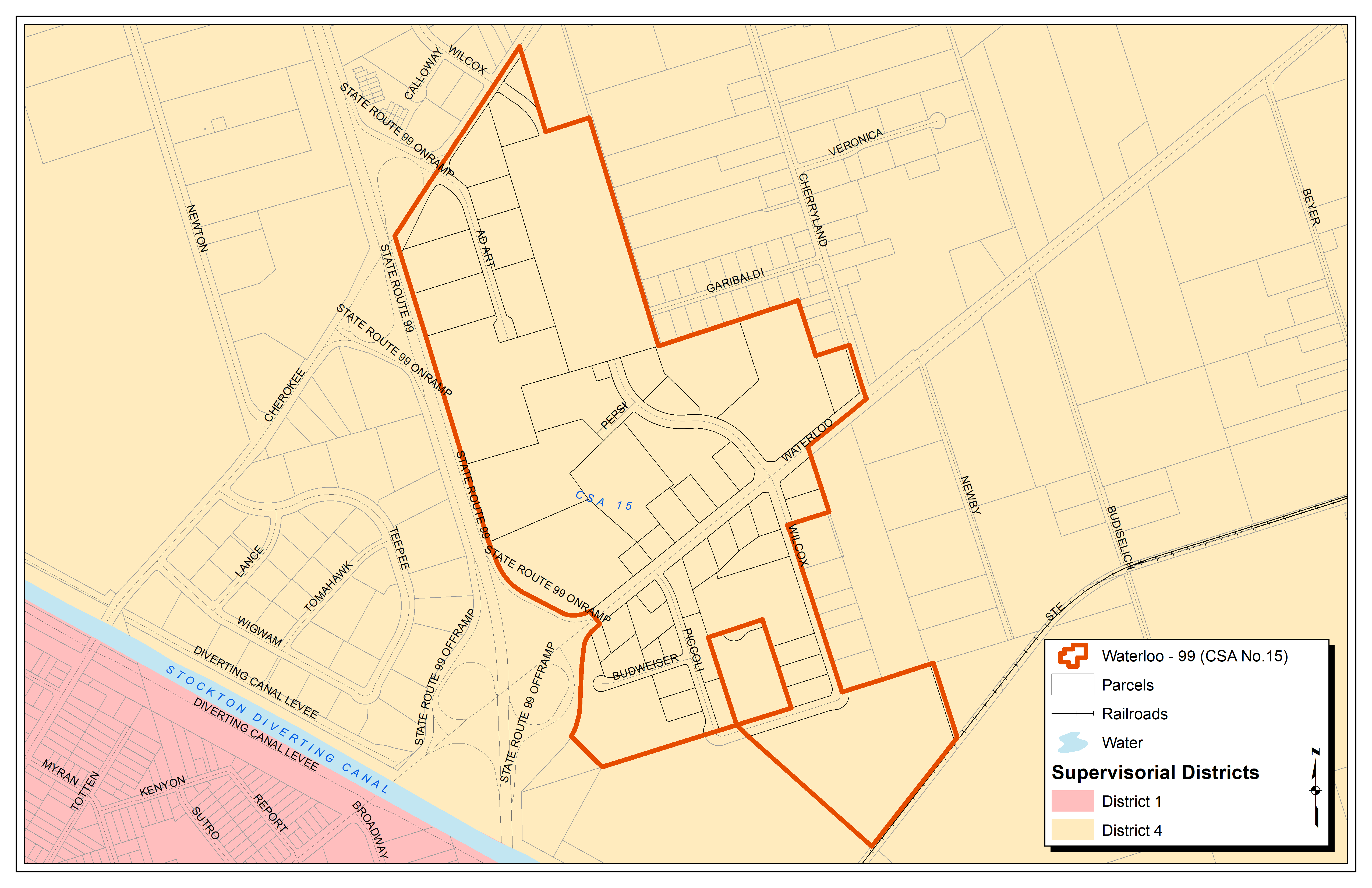 County Service Area #15 - Waterloo/99